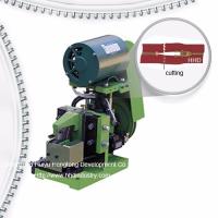 Quality Semi Atuo Metal Zipper Zig Zag Cutting Machine for sale