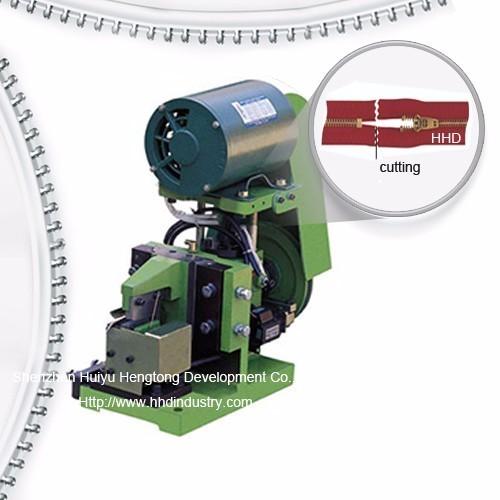 Quality Semi Atuo Metal Zipper Zig Zag Cutting Machine for sale