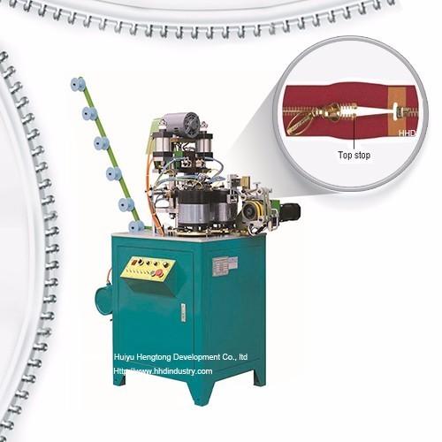 Quality Fully Automatic Auto Metal Zipper U Type Double Top Stop Machine for sale