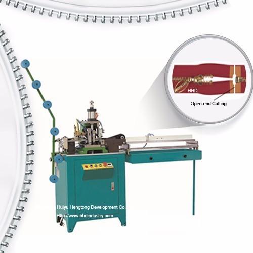 Quality 0.40KW Auto Metal Zipper Open End Cutting Machine 1900pcs/60cm/H for sale
