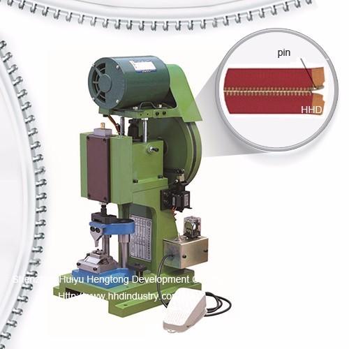 Quality Metal Zipper Semi Automatic Cutting Back Pin Fixing Machine for sale