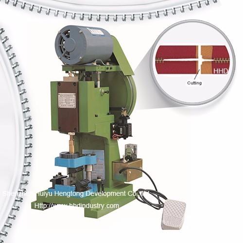 Quality Semi Auto Metal Zipper Machine Punching And Cutting Machine for sale