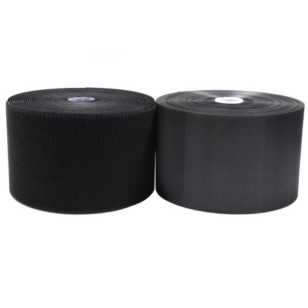 Quality Non Pilling High Strength Nylon Adhesive Velcro Fastener Tape Anti Slip for sale