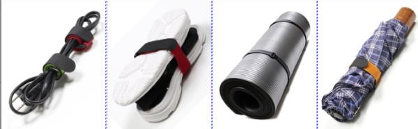 Quality Reusable Hook And Loop Cable Tie With Buckle 10mm 15mm 20mm 25mm for sale