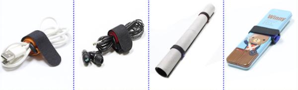 Quality Reusable Hook And Loop Cable Tie With Buckle 10mm 15mm 20mm 25mm for sale