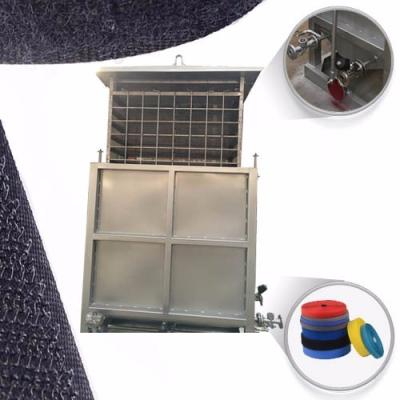 中国 50kg/回 100kg/回 常温染色機 プロセスパラメータ調整可能 販売のため