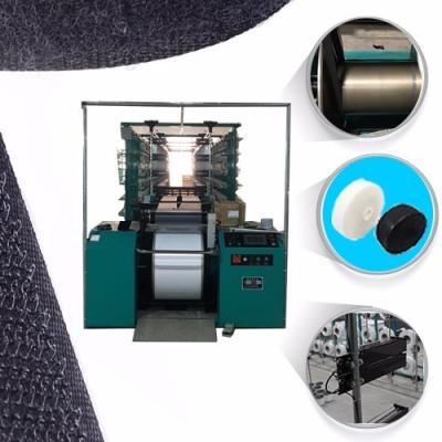 Apparel Warping Machine For Hook And Loop Yarn With Smooth Operation
