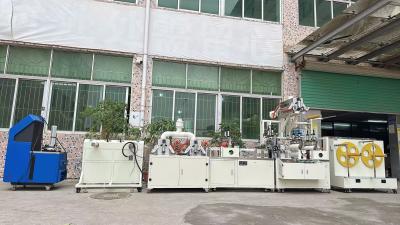 Κίνα 10-25m/min Hook and Loop Back Adhesive Machine με ρυθμιζόμενη θερμότητα και πίεση προς πώληση