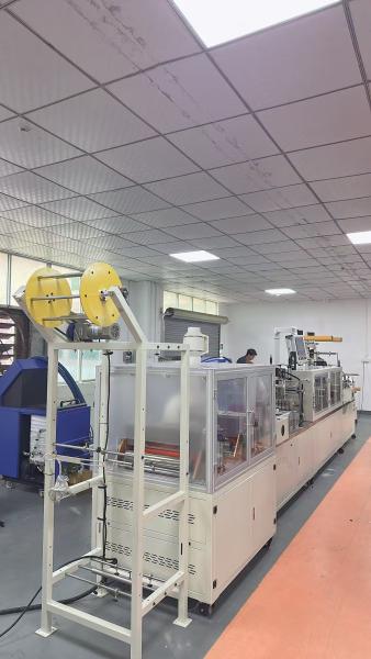 Quality 10-25m/Min Hook And Loop Back Adhesive Machine With Adjustable Heat And Pressure for sale
