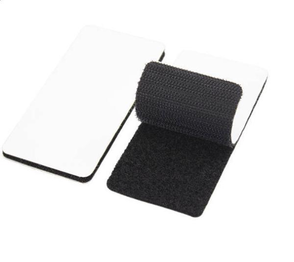 Quality Peel And Stick Square Hook And Loop Tape Adhesive Strong Adhesive Backing for sale
