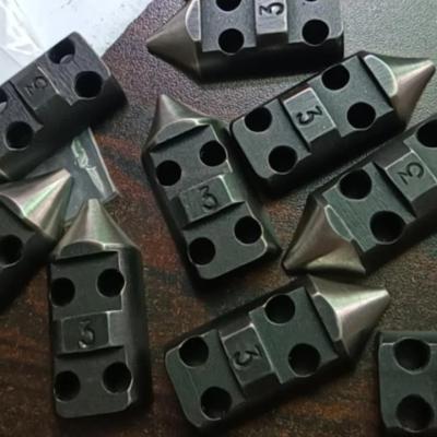 중국 고속 나일론 지퍼 성형기용 블랙 헤드 캡 판매용