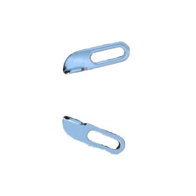 Cina R10-25 Guida del filo sinistro orecchio R10-26 Guida del filo destro orecchio per macchina da cucire a cerniera in nylon in vendita