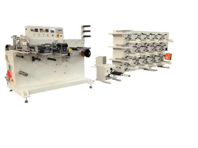 China Adjustable Speed Diaper Hook Machine Slitting And Rewinding Machine for sale
