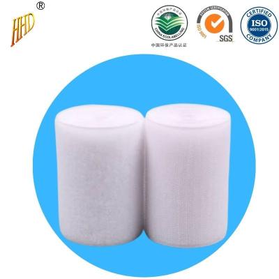 China Hook and Loop Tape / White Hook and Loop Fastener, 25m per Roll for sale