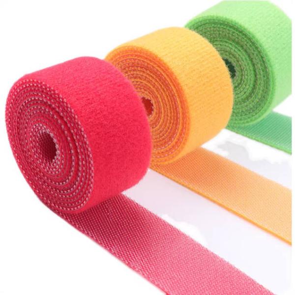 Quality Colorful Back-to-Back Hook and Loop Tape for Wholesale & Supplier for sale