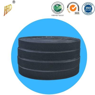 China Durable Black Nylon Hook and Loop Tape – Bulk Supply Industrial Tape for sale