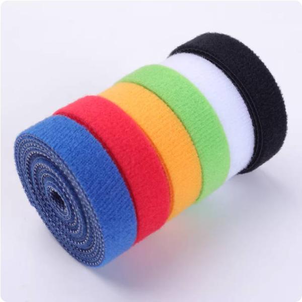 Quality Double-Sided High Strength Reusable Hook and Loop Tape for Durable Fastening for sale
