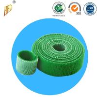 Quality Double-Sided Green 100% Premium Nylon Hook and Loop Tape Roll One Side Hook One for sale