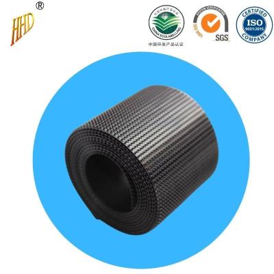 China PP Material Black Double-Sided Injection-Molded Hook Hook and Loop Tape Roll Strong Adhesion Reusable Factory Direct for sale