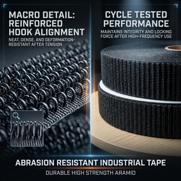 Quality 400°C Nomex Type High Temperature Aramid Hook and Loop Tape | Corrosion for sale
