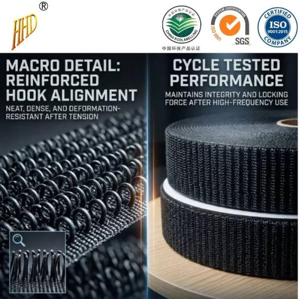 Quality High-Temperature 400°C High-Strength Aramid Hook and Loop Tape – Loop Side, Corrosion & Abrasion Resistant, Industrial Use, Bulk & OEM Orders for sale
