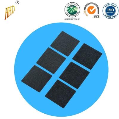 China Large Square Custom Size Heavy Duty Hook and Loop Fastener Durable Industrial Grade Velcro Tape Reusable Mounting Pad OEM Factory Supply Wholesale for sale
