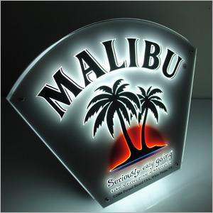 China Desktop novelty acrylic led crystal sign for sale