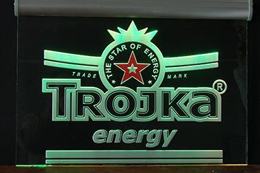 China Led edge lit sign for sale