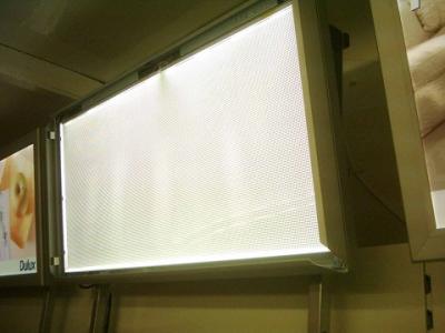 China 590x420mm ultra thin aluminum frame decorative led light box for sale