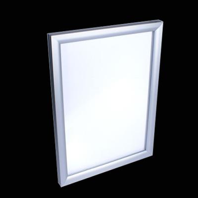 China 500x700mm silver aluminum colorful led advertising light box for sale