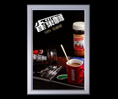 China Ultra thin 15mm  thickness super slim snap advertising led light box for sale
