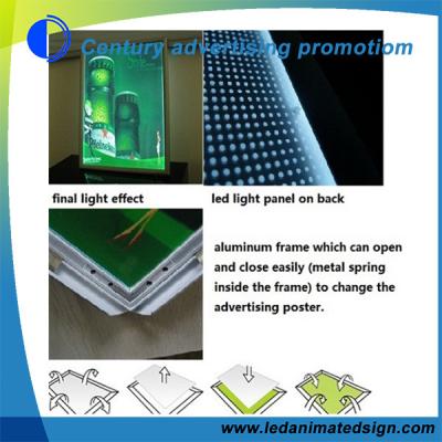 China Snap led light box for sale