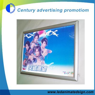 China Super slim 28mm aluminum frame advertising led light box for sale