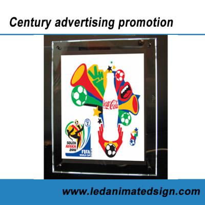 China Ultra thin crystal light box for sale