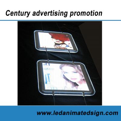 China Double side crystal light box for sale