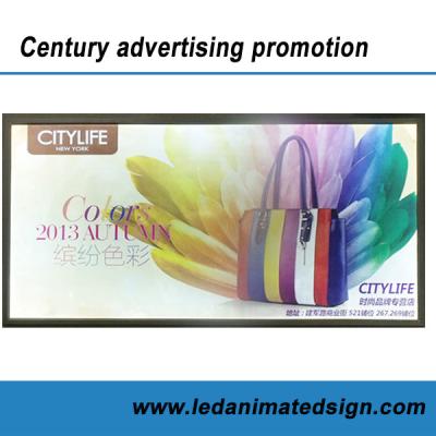 China CE certificated aluminum frame advertising led light box for wall mount for sale