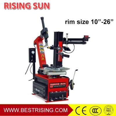 China CE approved Car service station used rim clamp tire changer with assistant arm for sale