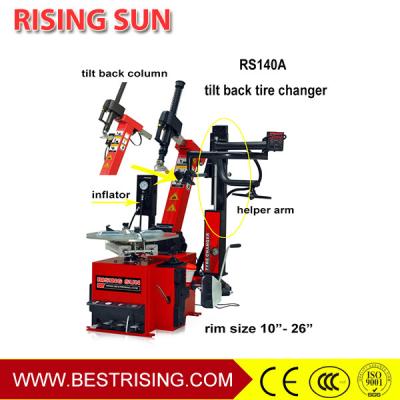 China Automatic tire fitting equipment used tilt back tire changer for garage for sale