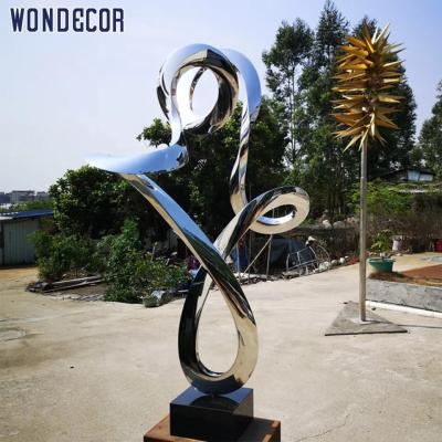 Cina Forgia del trattamento di superficie di lucidatura della scultura di acciaio inossidabile dell'estratto in vendita