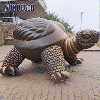 China Esculptura de tartaruga-do-mar de bronze de 120 cm perfeita para exposição no parque temático à venda