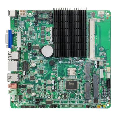 中国 GW7-T19D2E-V1.1 J1900 ミニITX産業用マザーボード 販売のため