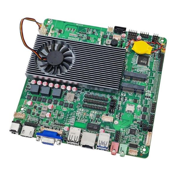 Industrial Motherboard Thin Mini ITX 2nd 3rd Generation M Intel Processors DDR3