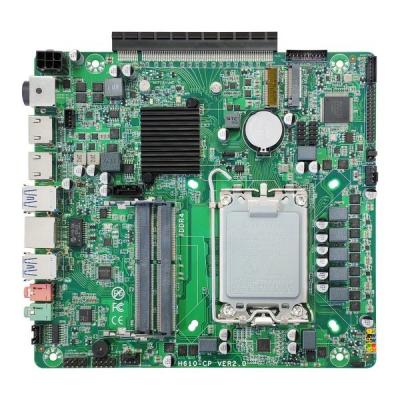 H610 ミニ ITX LGA1200 マザーボード サポート サイドプラグ 独立 ディスクリーート グラフィックカード