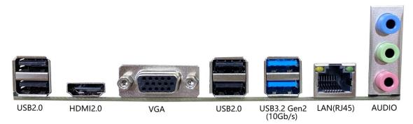 Quality lga 1700 socket motherboard h610M-4D4 model mainboard for PC for sale