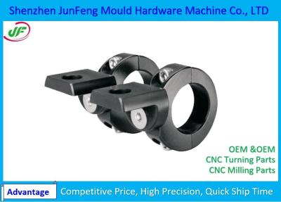Cina Alluminio anodizzato il nero di alluminio delle parti di CNC di formato del disegno di cad 6061 6063 in vendita