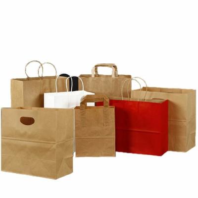 China Tipos diferentes sacos de compras do presente do papel de embalagem com punhos torcidos à venda