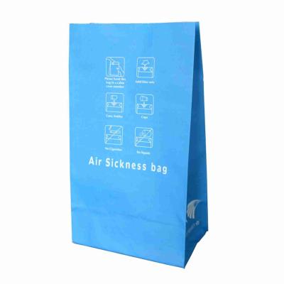 China Customized Logo Bulk Waterproof Air Sickness Bag For Vomit for sale