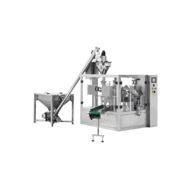 Quality Four Side Sealing Powder Stand Up Pouch Bagging Machines Fully Automatic for sale