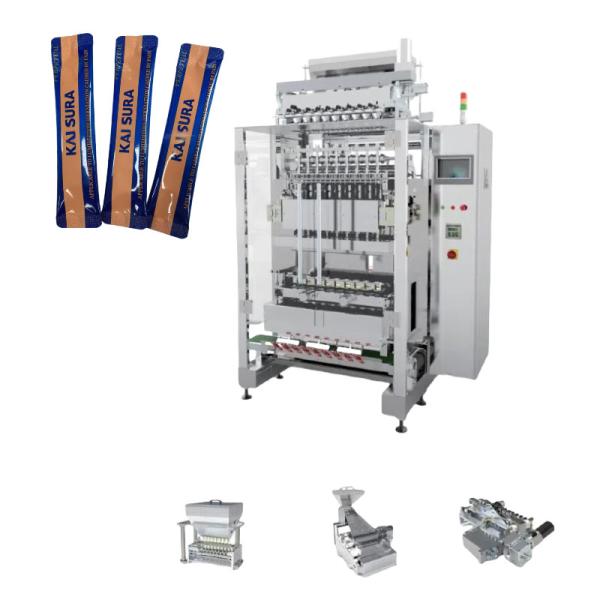 Quality Food Beverage Flexible Intelligent Multi Lane Packing Machine 4 6 Columns for sale