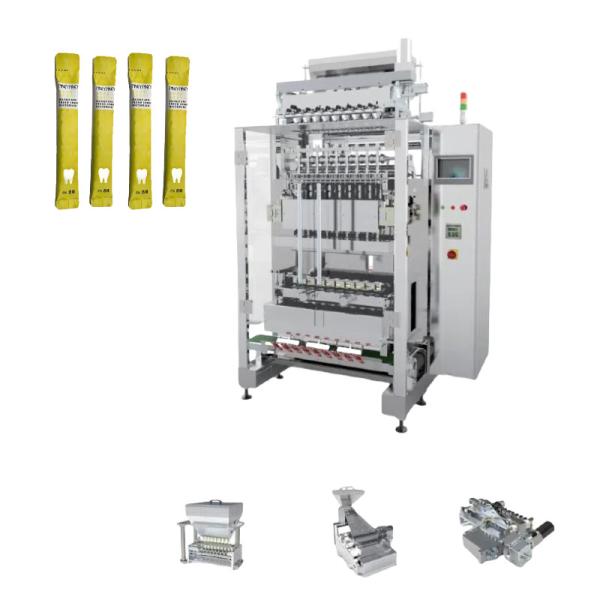 Quality Modular Multi Lane Stick Pack Machine With SS304 Stainless Steel for sale